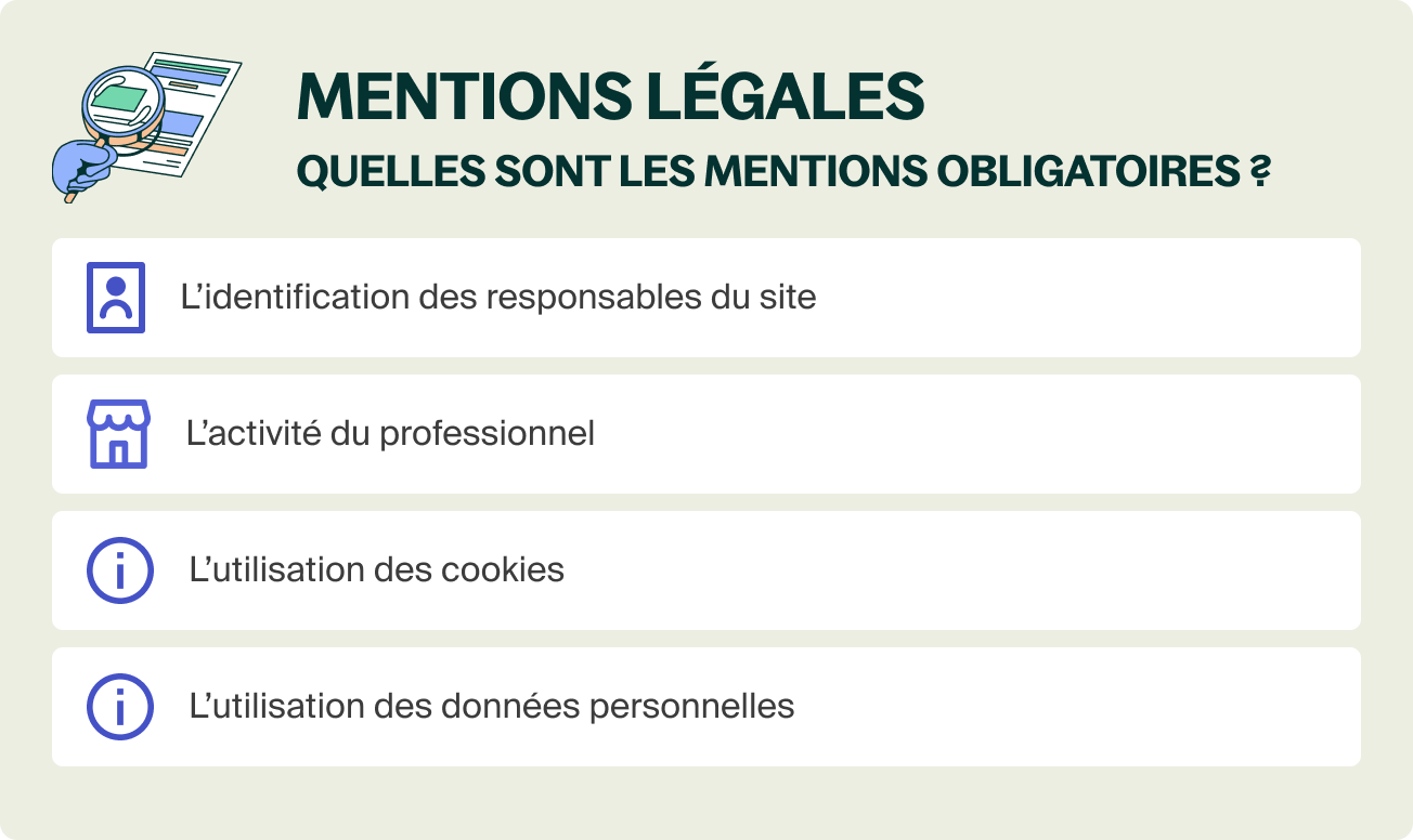 Mentions légales : comment les rédiger