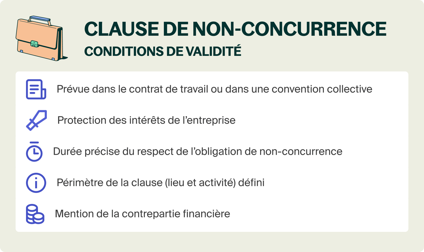 Clause De Non Concurrence Jurisprudence