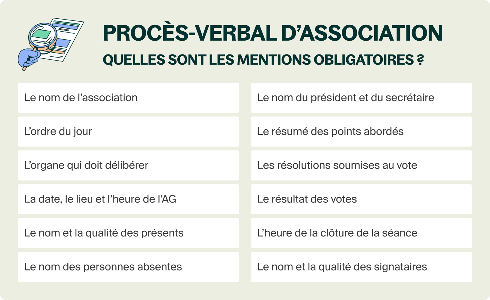 Procès-verbal d'association : conseils pratiques et astuces